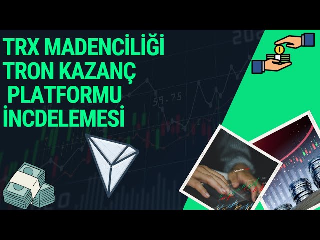 YENİ TRX TRON MADENCİLİĞİ PLATFORM İNCELEMESİ KAYIT BONUSU 20 HASH GÜCÜ #trxfreemining Bitcoin ...